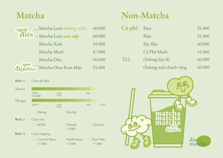 Review Menu Đảo Matcha – “Đảo xanh” của tín đồ trà Nhật giữa lòng Hà ...